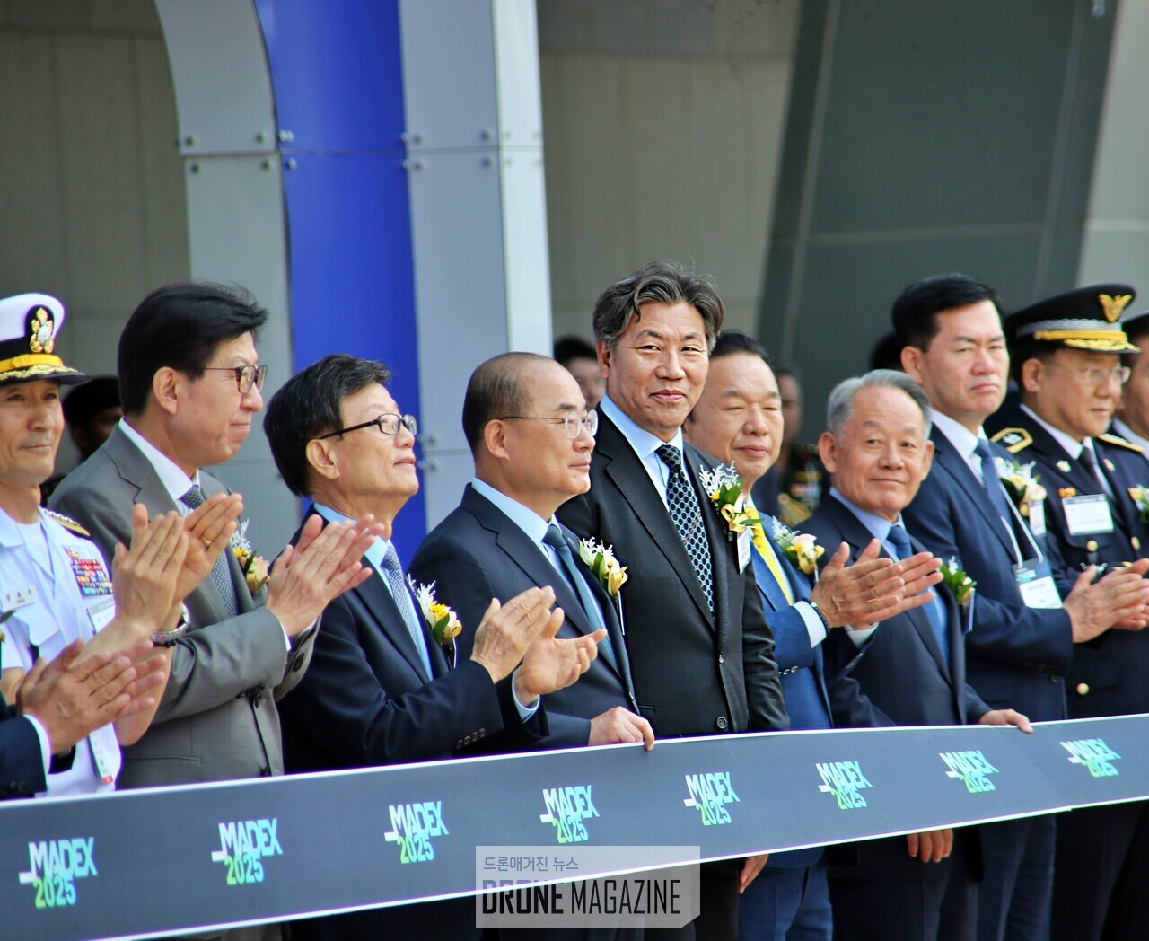 [MADEX 2025] 개막식에 참석한 국립한국해양대학교 류동근 총장