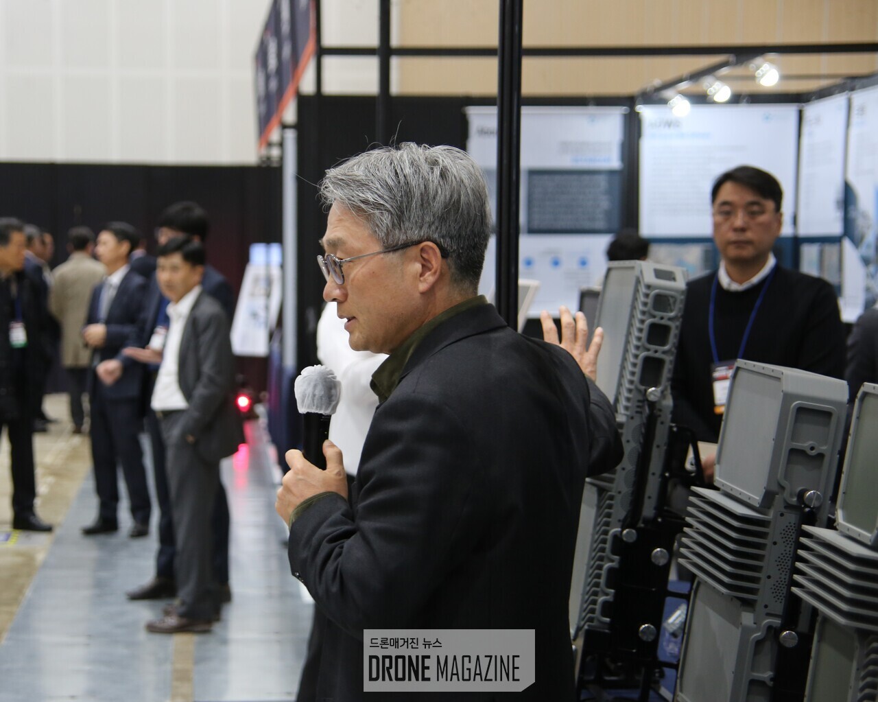 [韓대드론 박람회] 설명하는 RFcore 전계익 대표